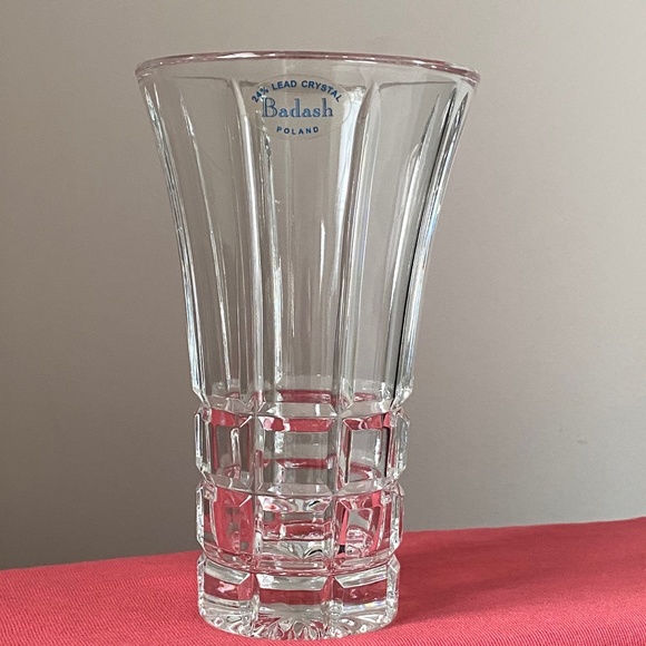 Badash | Accents | Badash Crystal Alice Pattern Flower Vase | Poshmark